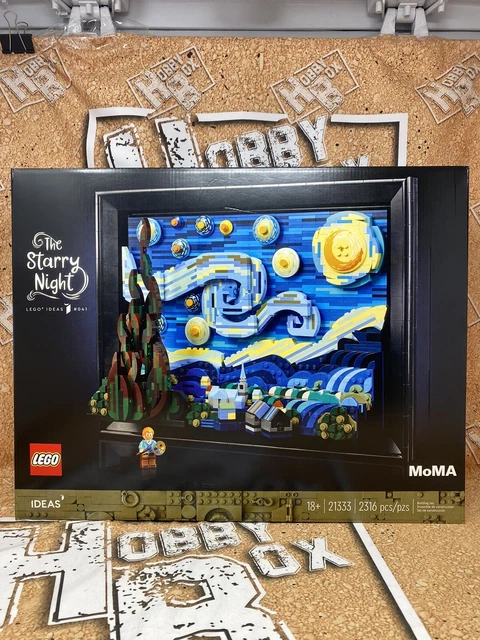 LEGO IDEAS VINCENT Van Gogh The Starry Night 21333 Building Set NEW ...