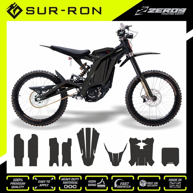 SUR-RON GRAPHICS SURRON Decals SUR RON Stickers SURRON Light Bee CARBON ...