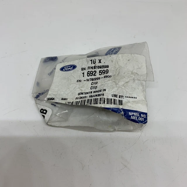 ORIGINAL FORD FOCUS MK3 Focus Kombi MK3 Karosserie Zierleisten Clip x2 ...