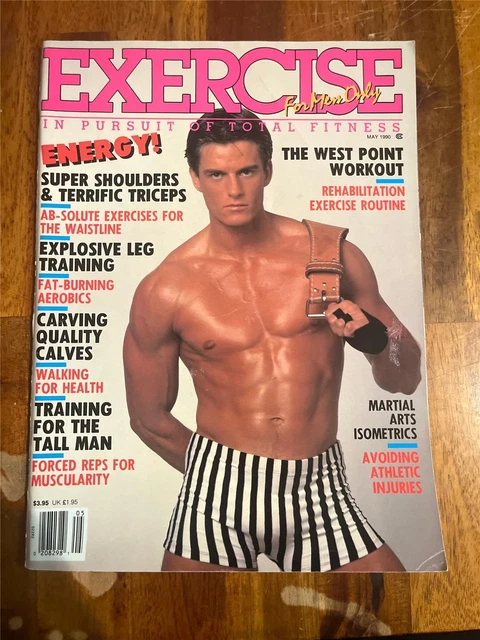 EXERCISE FOR MEN ONLY bodybuilding muscle fitness magazine 5-90 £10.78 ...