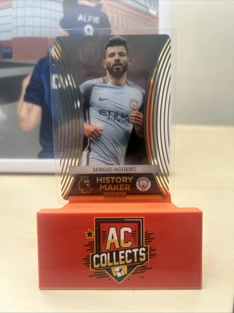 PANINI ADRENALYN XL Premier League 2025 Sergio Aguero History Maker ...