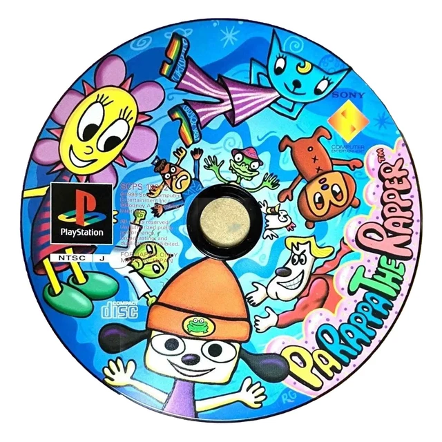 PARAPPA THE RAPPER For PlayStation 1 PS1 Japanese JP Import Disc Music ...