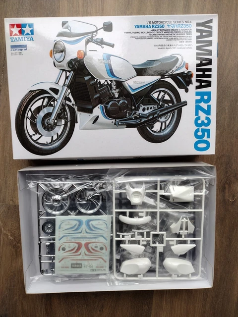 TAMIYA YAMAHA RD350LC RZ350LC Model Kit 1/12 Scale Motorcycle £60.00 ...