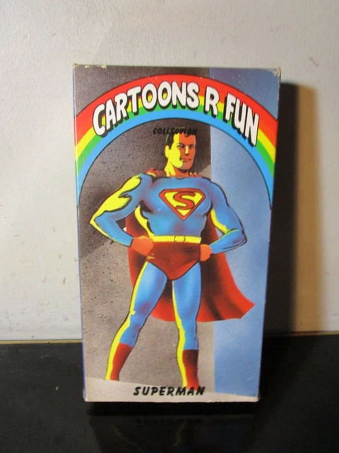 CARTOONS R FUN Superman VHS vintage £12.21 - PicClick UK