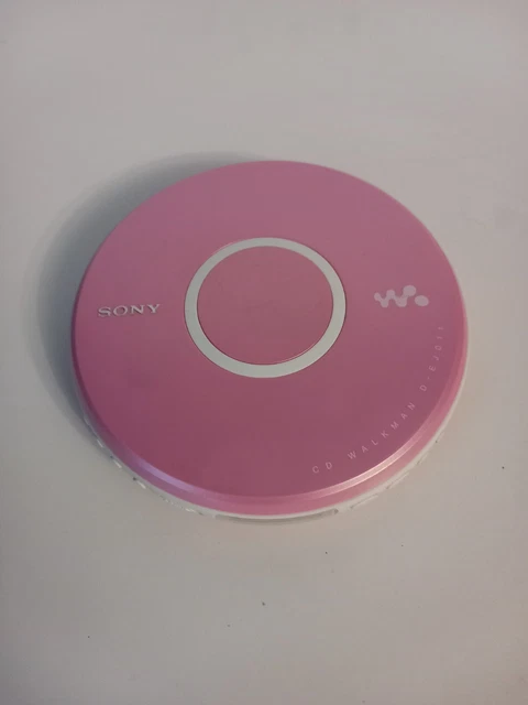 SONY CD WALKMAN Model D-EJ011 Rare Pink Spares Repairs £15.99 - PicClick UK
