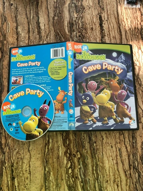 THE BACKYARDIGANS - Cave Party Nick Jr Nickelodeon DVD $20.75 - PicClick CA