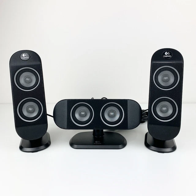 LOGITECH 3-PIECES SPEAKERS from SH-X530 Sound System - Great Condition ...