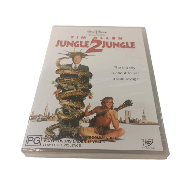 JUNGLE 2 JUNGLE (DVD 1997) Movie Drama Comedy Teen Family Adventure ...
