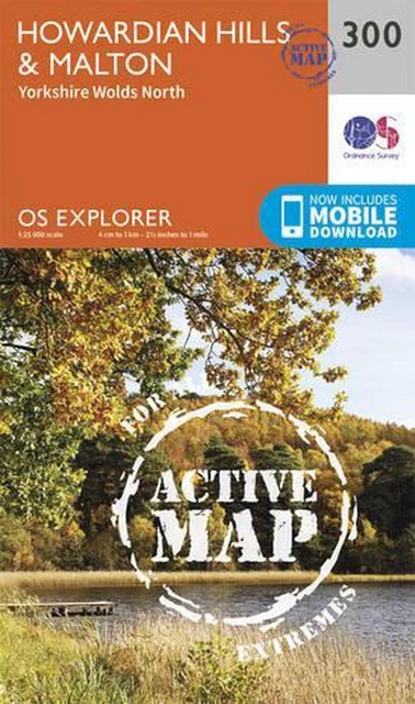 HOWARDIAN HILLS AND Malton by Ordnance Survey Folded Book EUR 19,32 ...