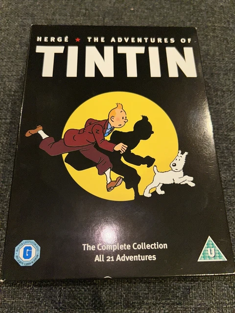 THE ADVENTURES OF Tintin: Complete DVD Collection All 21 adventures 5 ...