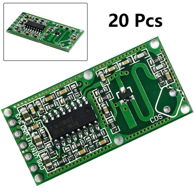 INTELLIGENT DETECTION SENSOR Microwave Induction Switch Module RCWL ...
