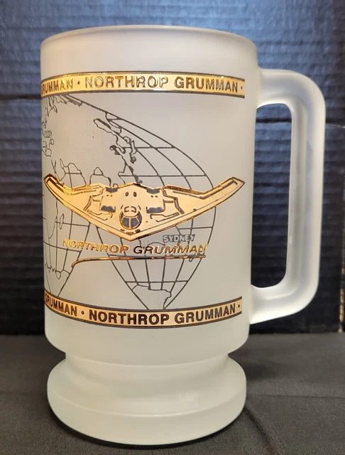 NORTHROP GRUMMAN AVIATION B-2 Stealth Bomber Beer Mug Military Aircraft ...