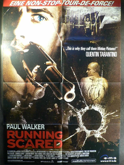 RUNNING SCARED - Paul Walker - Vera Farmiga - Videoposter A1 84x60cm ...