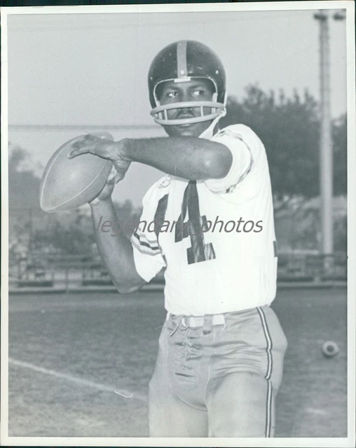 1969 SHACK HARRIS Grambling QB projets de loi rédigés origine service ...