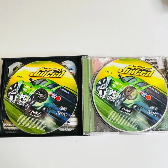 JUICED (PC CD ROM-2005) CIB, Complete, Very Rare! Discs Surface Are As ...