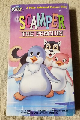 SCAMPER THE PENGUIN - VHS Tape 1989 - Just For Kids Home Video £9.76 ...