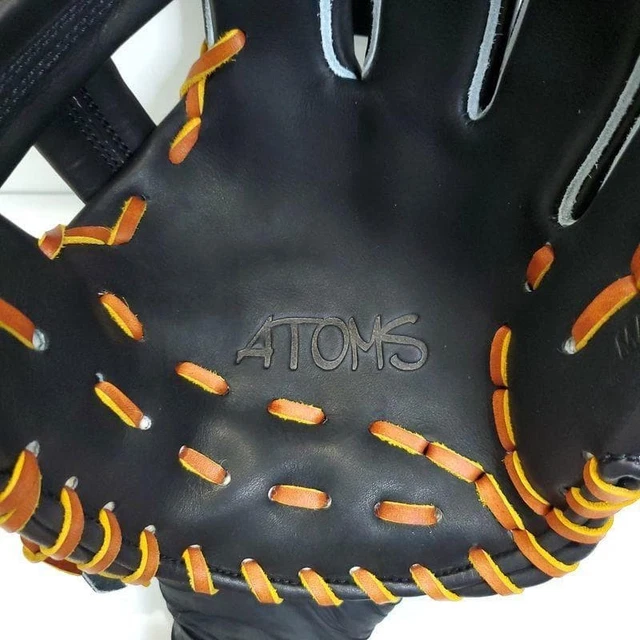 ATOMS 14 INFIELD Hardball Glove Made in Japan with K Leather Leather ...