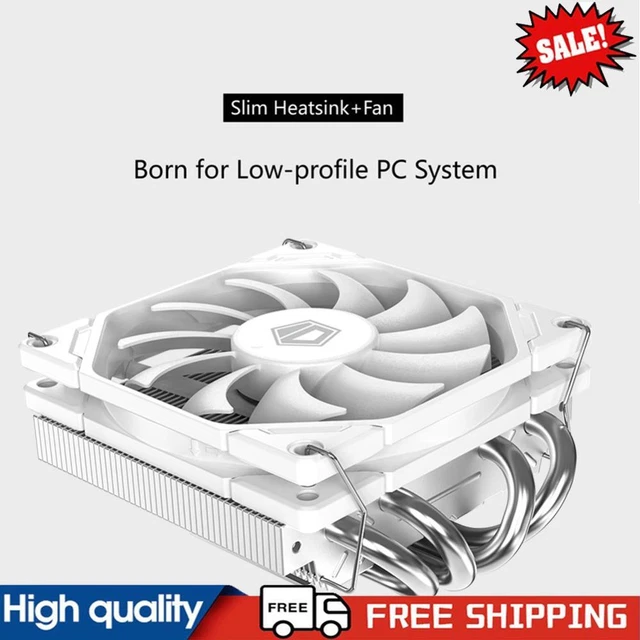 CPU COOLER 4 Direct Contact Heatpipes Slim Fan 4PIN CPU Radiator Fan ...