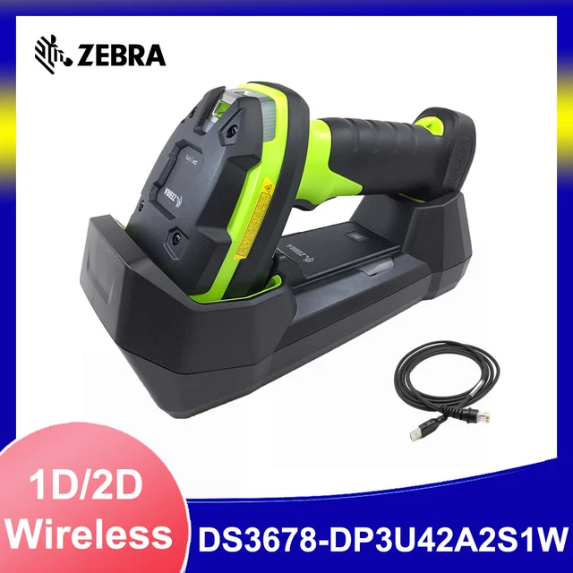 ZEBRA DS3678-DP3U42A2S1W ULTRA-RUGGED Cordless DPM Bluetooth 2D Barcode ...