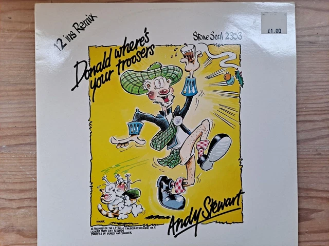 ANDY STEWART- DONALD Where's Your Troosers 12" single extended remix ...