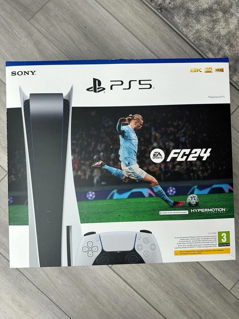 PLAYSTATION 5 DISC Edition PS5 Console Blu-Ray EA SPORTS FC24 Bundle ...