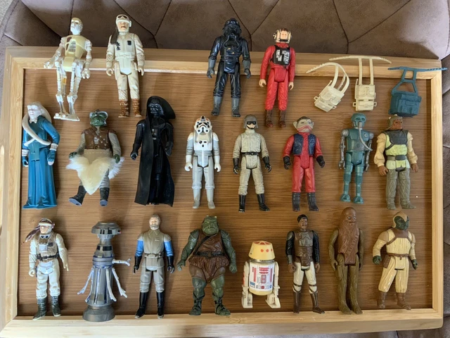 COLLECTION OF VINTAGE Kenner Star Wars Action figures 1980’s Job Lot x ...