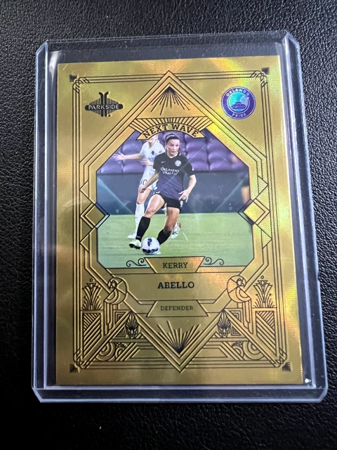 2022 PARKSIDE PARAMOUNT NWSL Next Wave Gold /50 Kerry Abello #27 EUR 22 ...