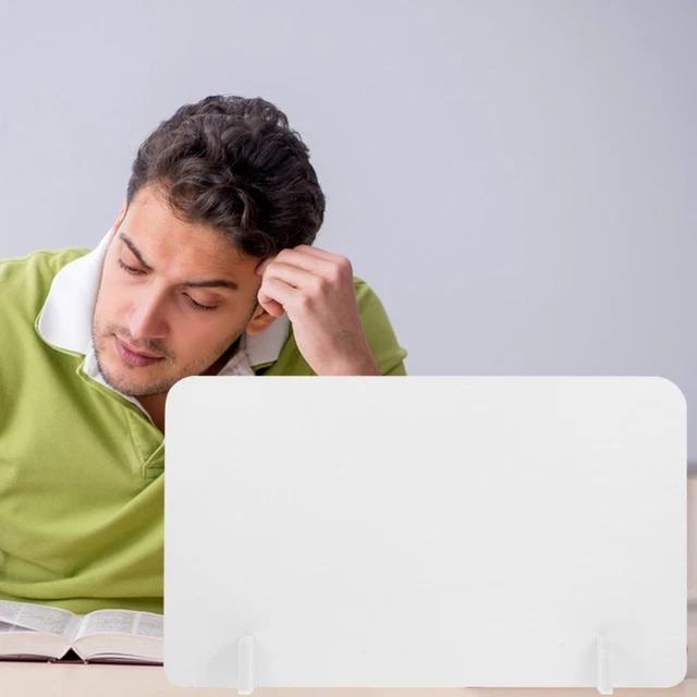 DESK PRIVACY SCREEN Divider Panel Dividers for Office Classroom ...