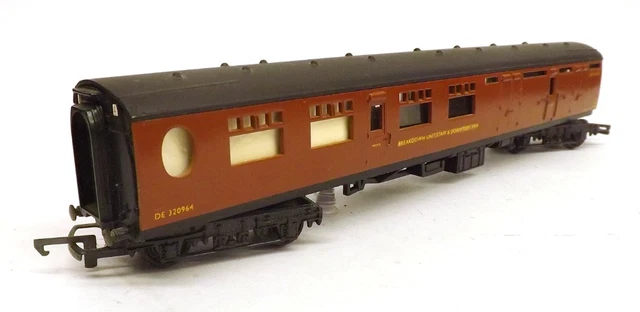 HORNBY/TRIANG BRAKEDOWN CRANE Support Coach Repaint (OO Scale) Unboxed ...