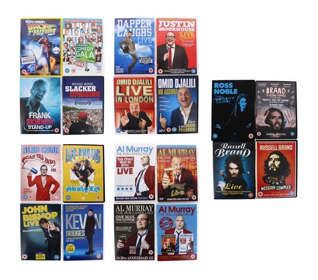 20 X MIXED Stand Up comedy DVD bundle Christmas Xmas Gift Comedian EUR ...