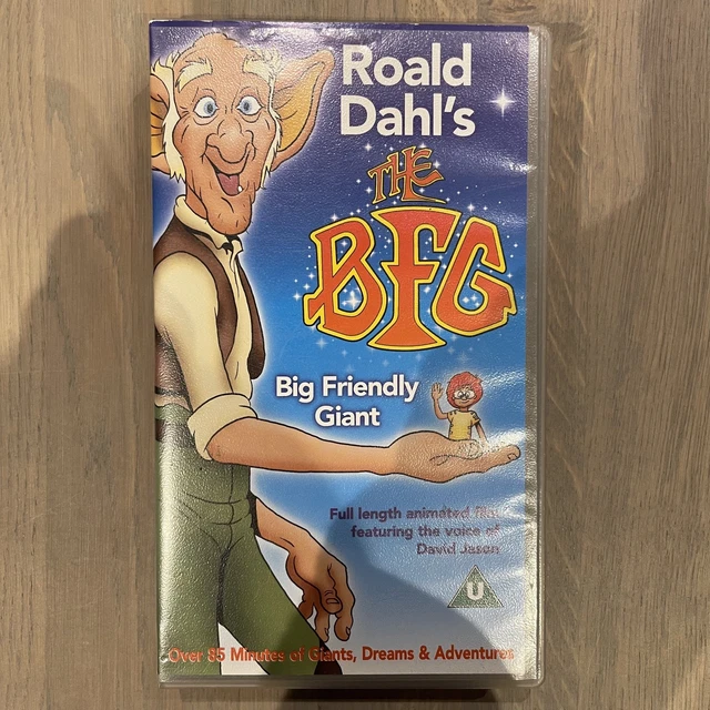 ROALD DAHL'S THE BFG - Big Friendly Giant VHS Tape 1990 EUR 11,74 ...