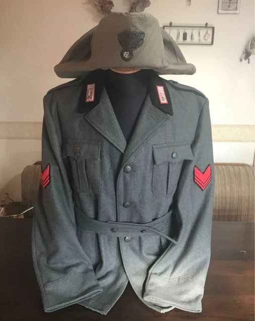WW2 ITALIAN ARMY Carabinieri Military Police M35 Uniform Lucina Buscina ...
