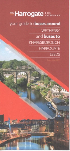 TRANSDEV/HARROGATE BUS COMPANY Bus Timetable - Guide To Buses - June ...