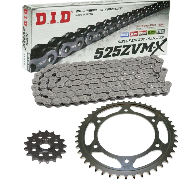 KIT DE CADENA Apropiado para Honda CBR1000RR Ra Fireblade 17-19 DID 525 ...