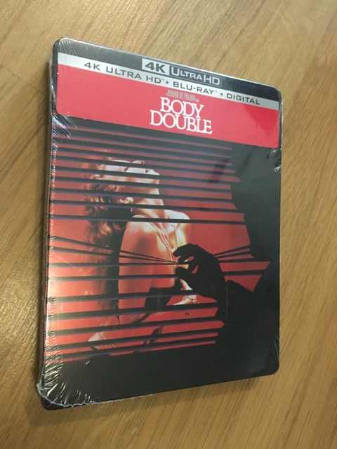 BODY DOUBLE 4K UHD Blu-ray Steelbook - US Import - De Palma - NEW ...
