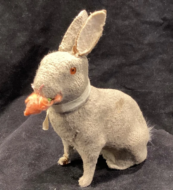 ANTIQUE GERMAN EASTER Bunny Rabbit Candy Container $225.00 - PicClick