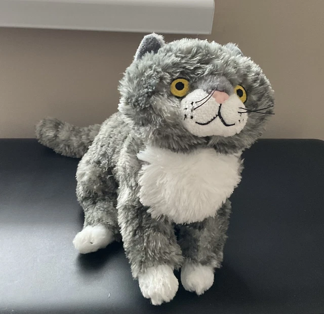 MOG THE CAT Judith Kerr plush Soft Toy Tabby Kitty Grey £6.50 - PicClick UK