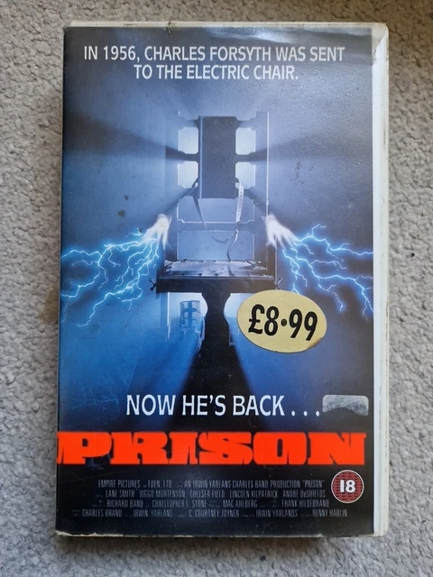 PRISON VHS FILM - Big Box - Rare - Viggo Mortenson - Horror - Renny ...