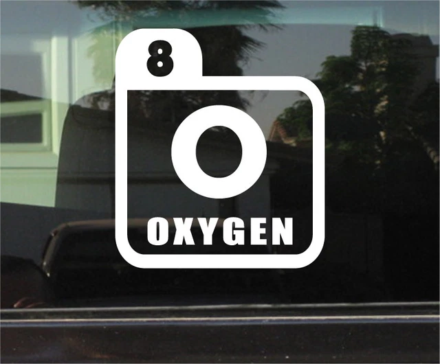 OXYGEN PERIODIC TABLE Symbol Vinyl Decal / Sticker $4.99 - PicClick