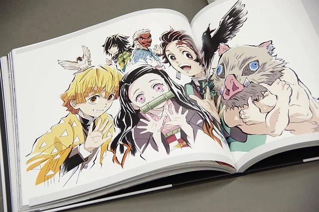 UFOTABLE KIMETSU NO Yaiba Demon Slayer Animation VIsual Art Book Makuma ...