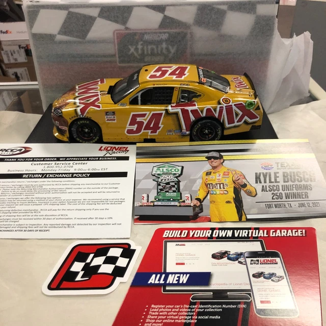 KYLE BUSCH # 54 TWIX Victoire Du Texas 2021 Supra 1:24 W542123TWXKBG 1 ...