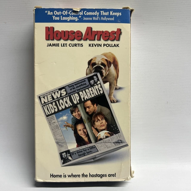 HOUSE ARREST VHS Jamie Lee Curtis Kevin Pollak 1996 Comedy £7.96 ...