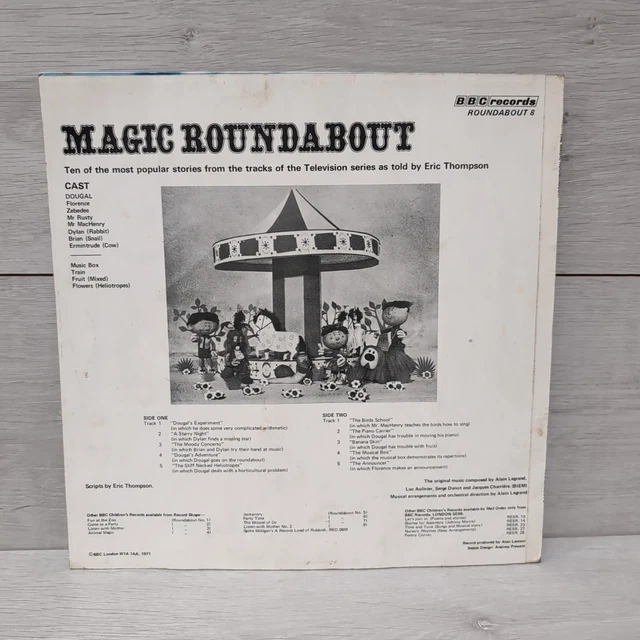 ERIC THOMPSON - The Magic Roundabout Soundtrack - 12" Vinyl Record ...