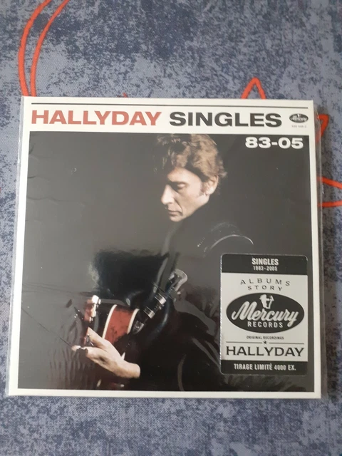 JOHNNY HALLYDAY SINGLES 1983 2005 2CD Papersleeve Limitée A 4000 Ex ...