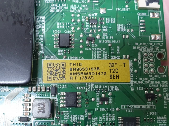 MAIN POWER AV Board Mb Samsung Ue32T5300Ce Tv Bn94-15653C Screen ...