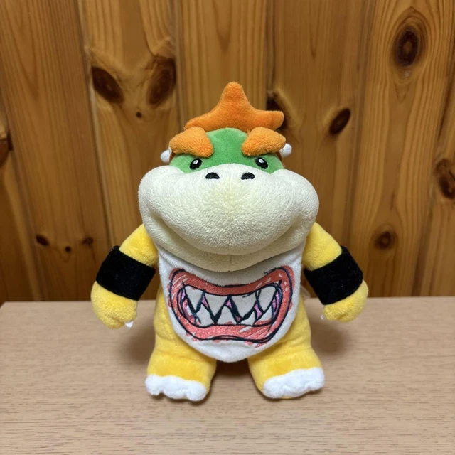 RARE BOWSER JR. Koopa Baby Super Mario bros Sanei Plush doll Toy ...
