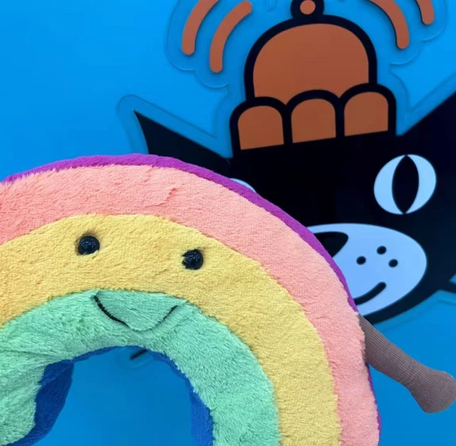 JELLYCAT RAINBOW DOLLS Brand New with Tags Dust-proof Bag Amuseable ...