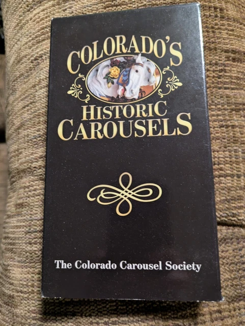 HISTORIC CAROUSELS OF Colorado VHS video tape, merry-go-round £16.56 ...