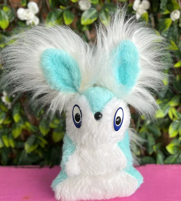 RARE HYGIENIC TOYS Retro Bunny Rabbit 12" T Chad Valley Blue Plush Soft ...