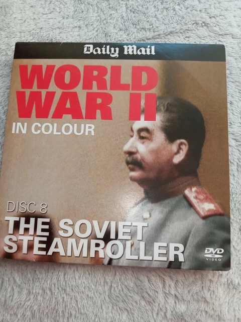WORLD WAR 2 Disc 8 -THE SOVIET STEAMROLLER D/MAIL PROMO DVD in colour ...